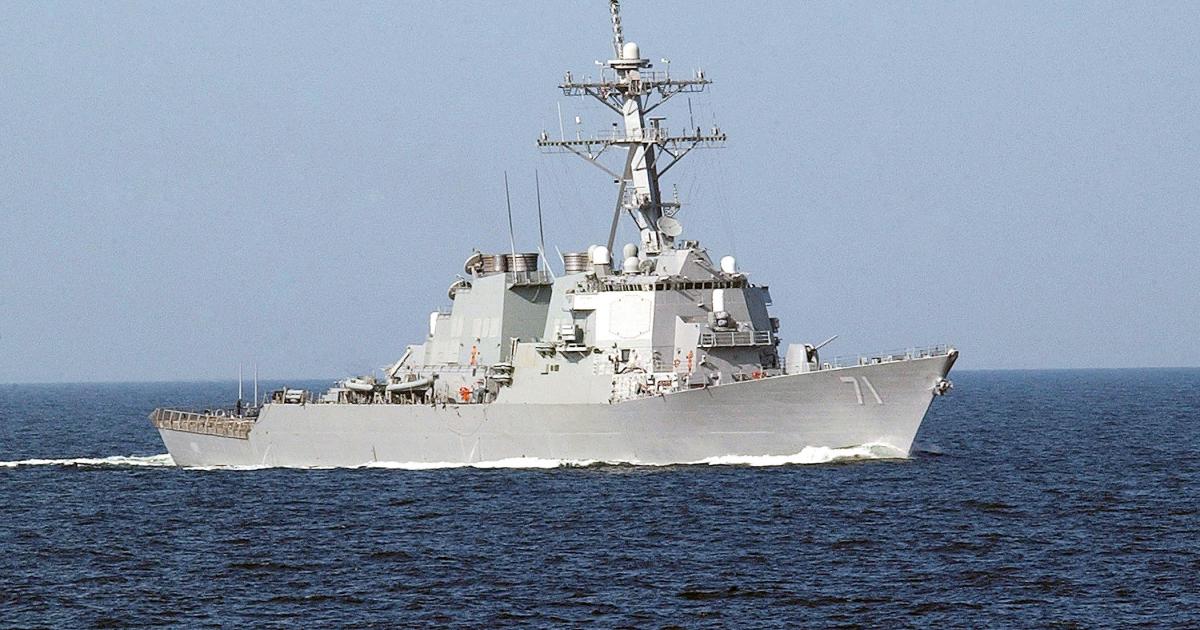 U.S Destroyer Returns to the Barents Sea