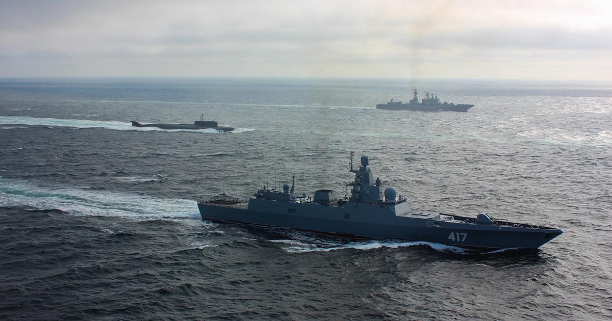 More than 20 Russian Warships and Submarines Conducting Barents Sea ...