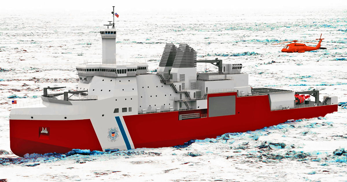 U.S. Coast Guard Starts Construction of First New Heavy Icebreaker in ...