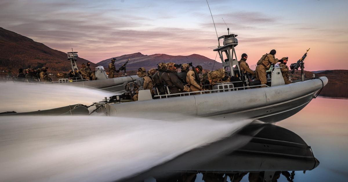 Arctic Tide: British Royal Marines Practiced Amphibious Operations in ...