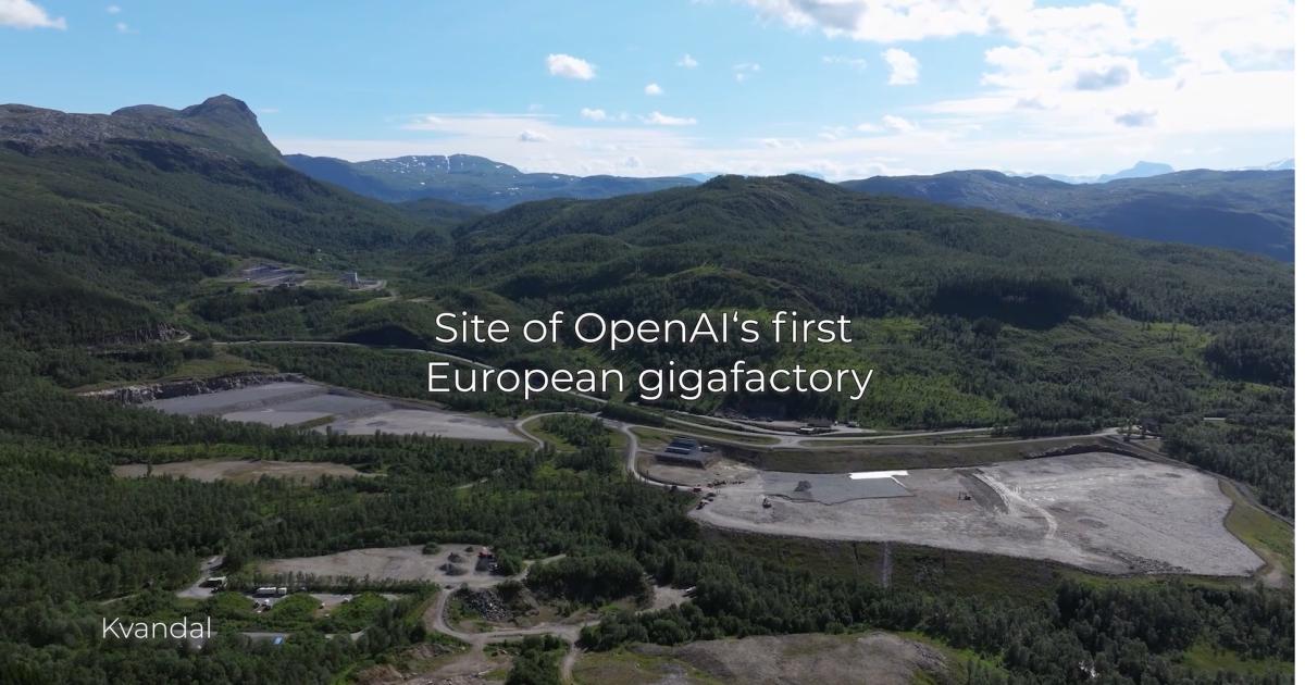 Aker Nscale planlegger for KI-datasenter i Korgen, Nordland