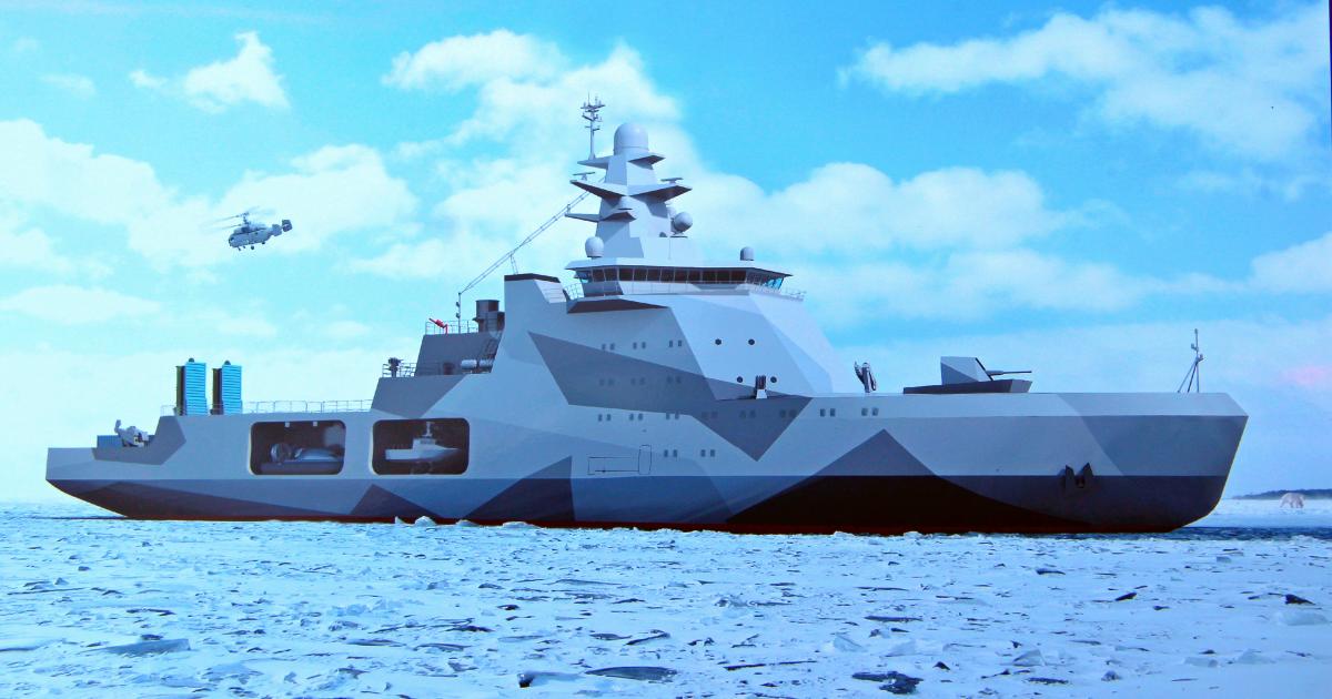 Construction Begins on Russian Navy’s First Arctic Patrol Ship