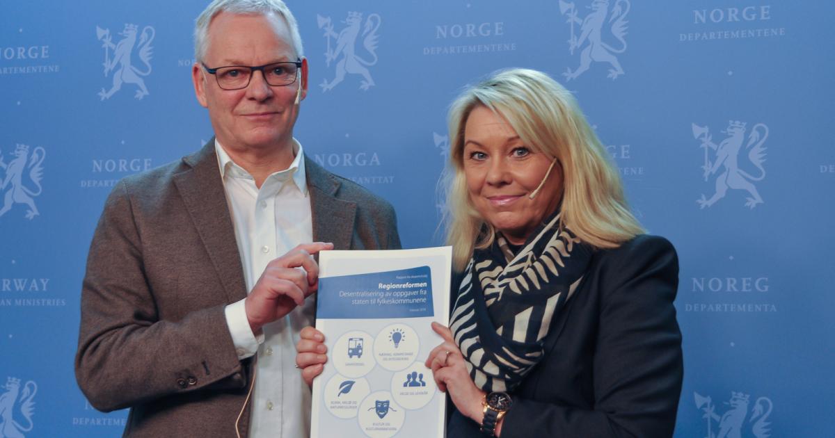 Betydelig styrking av fylkeskommunene i Nord-Norge