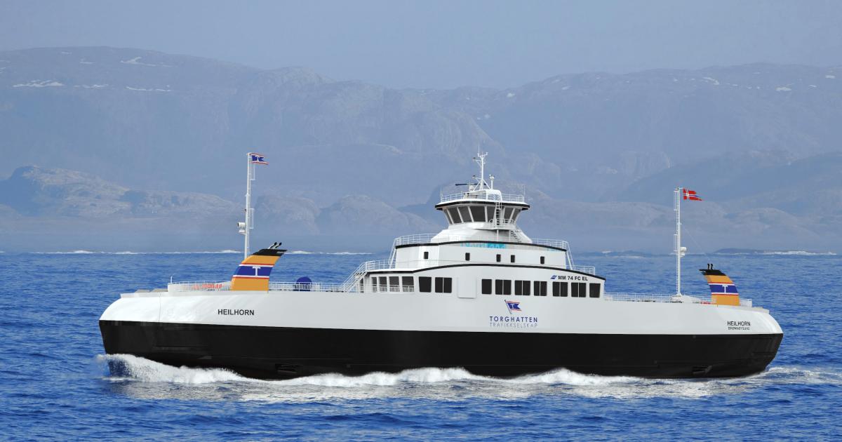 Torghatten har bestilt utslippsfri ferje