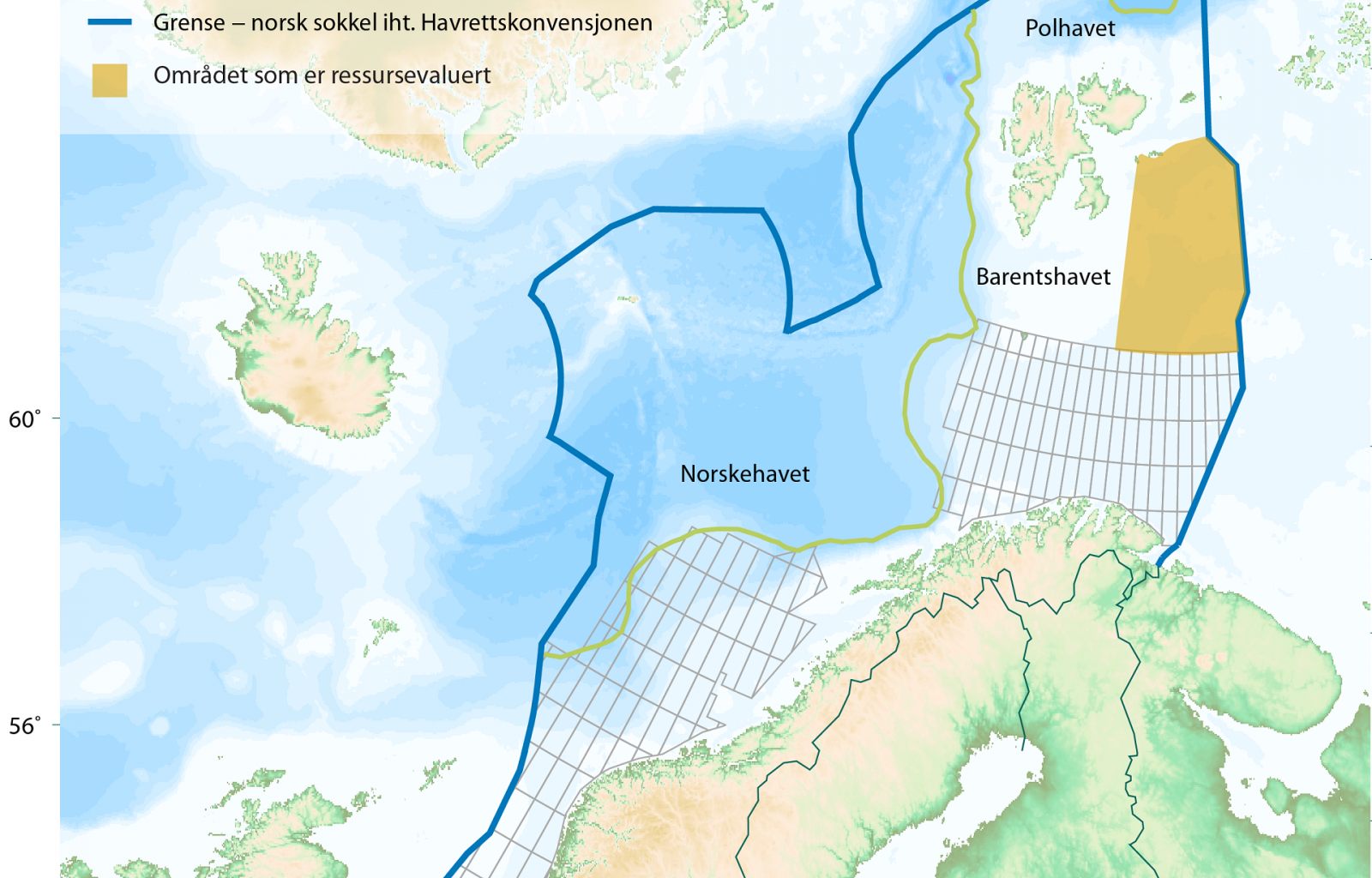 Barents Sea Map